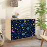 Dakota Fields Sideboard Buffet Cabinet with Storage colorful space ...