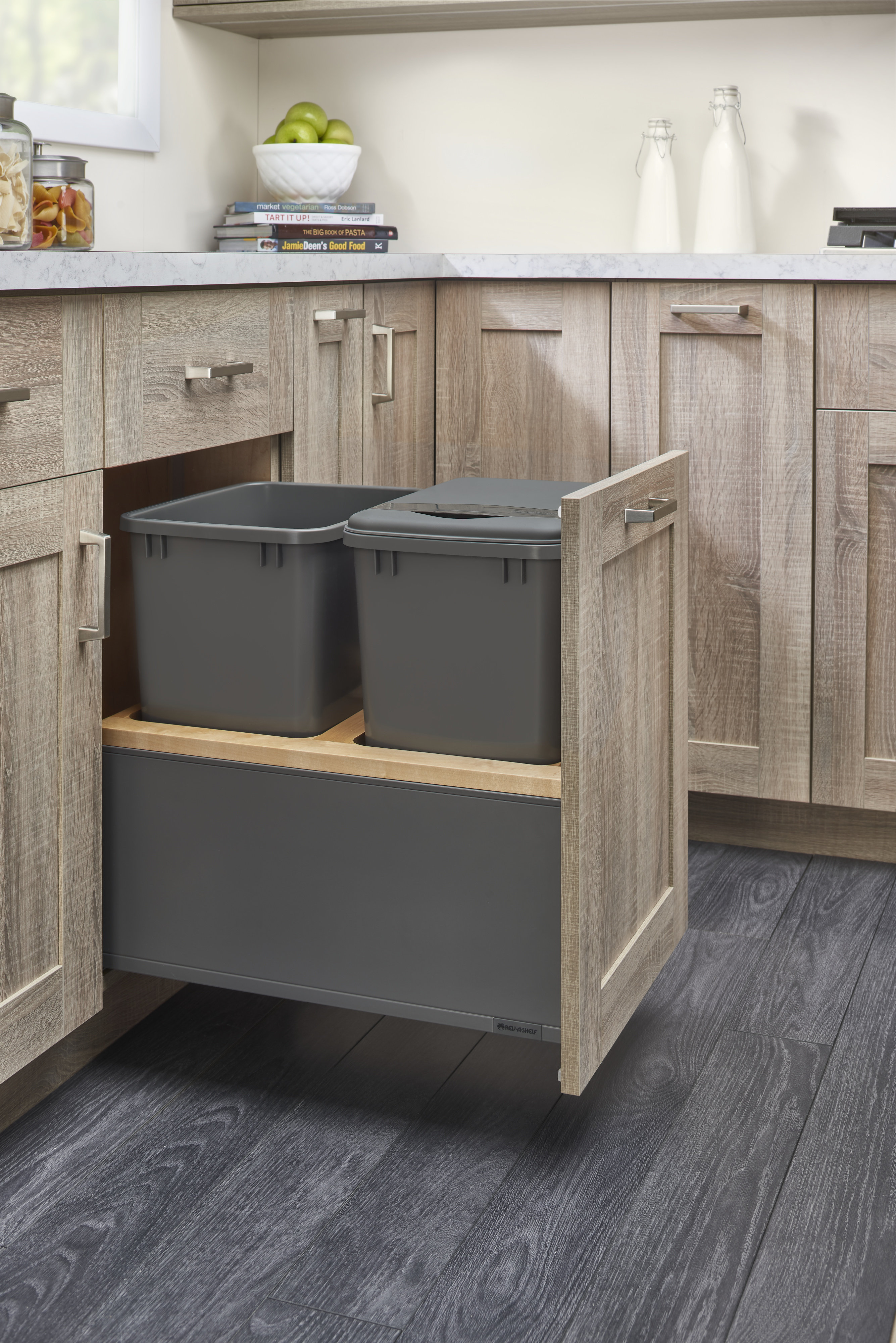 Rev-A-Shelf Legrabox Pullout Double Waste/Trash Container W/ Soft-Close ...