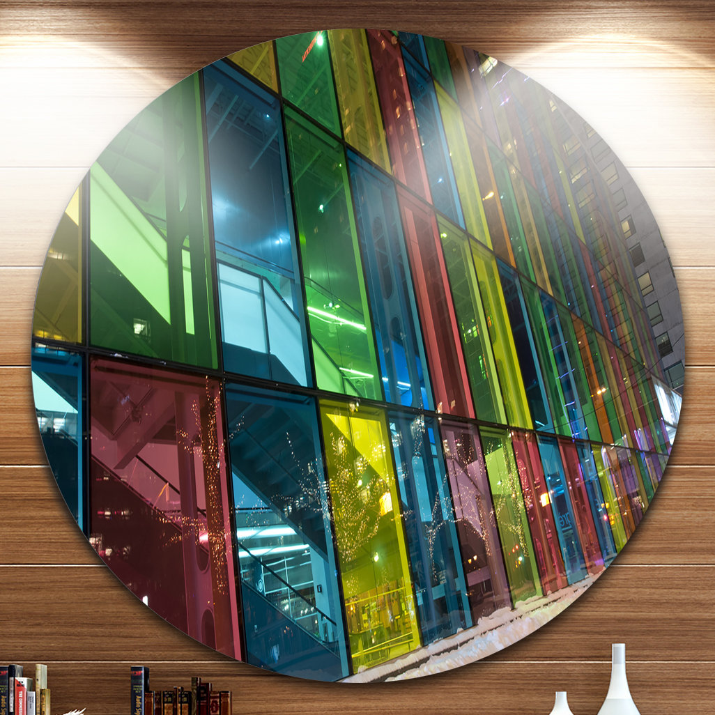 Design Art 'Palais des Congress de Montreal' Graphic Art Print on Metal ...