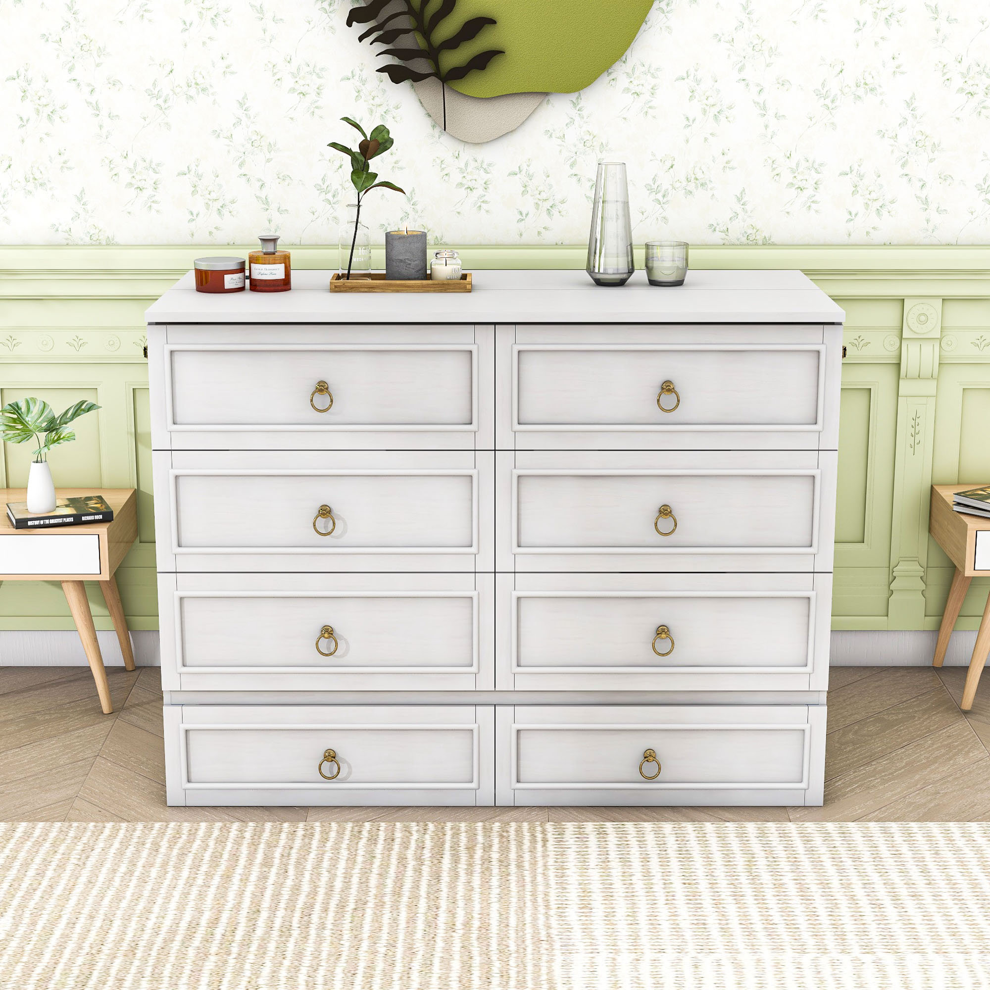 Lark Manor Ferebee Murphy Bed with Large Drawers - Wayfair Canada