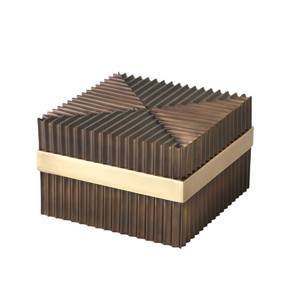 Global Views Magic Flute Metal Decorative Box - Wayfair Canada