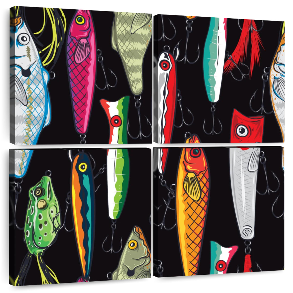 Ebern Designs Senne Bright Fishing Lures | Wayfair
