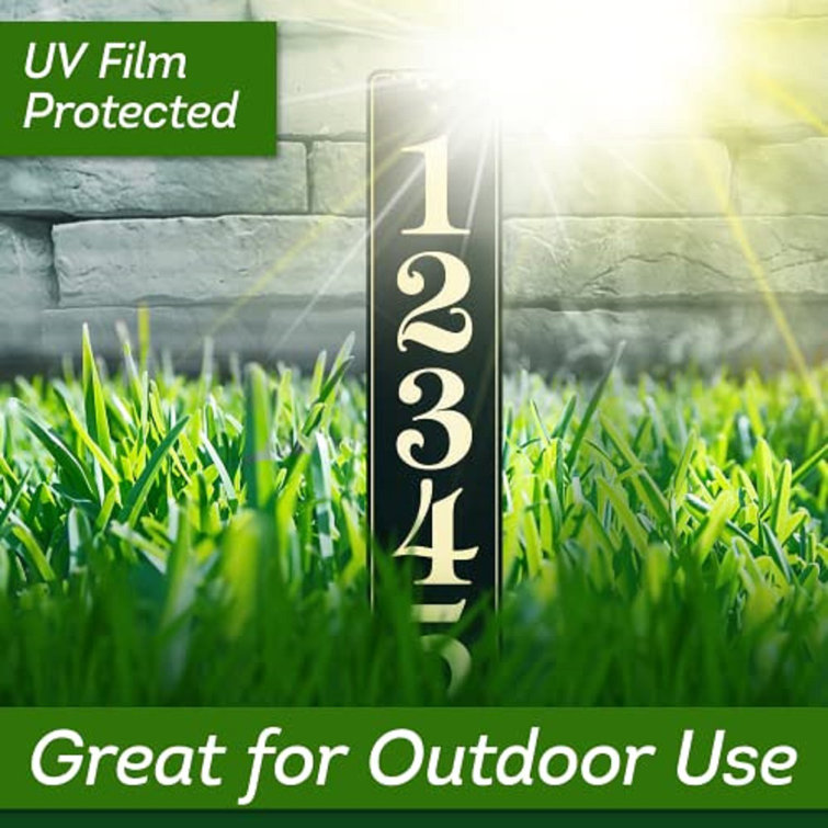 My Sign Center Rectangle Address Plaque Frame - Wayfair Canada