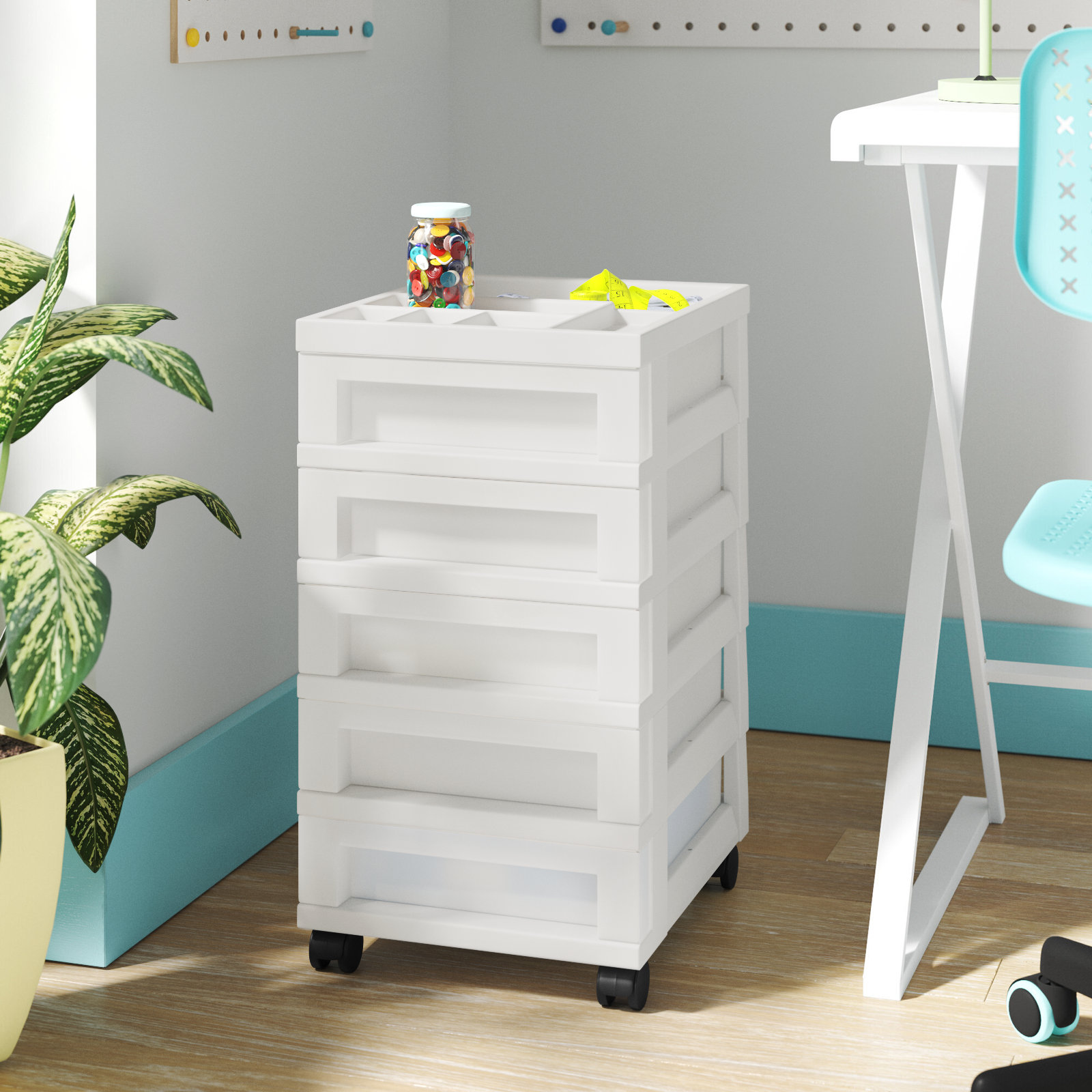 Wayfair Basics® Diego 5 Drawer Storage Chest & Reviews - Wayfair Canada