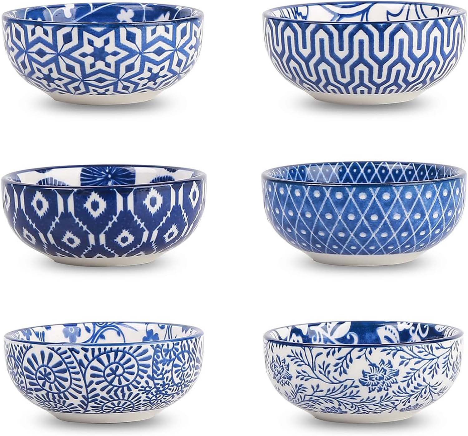 Bungalow Rose Ceramic Mini Dipping Bowls 3 Inch Soy Sauce Dish Set, 2.7 ...
