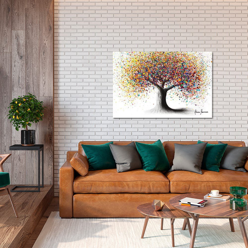 Rosalind Wheeler Rainbow Soul Tree by Ashvin Harrison - Wrapped Canvas ...