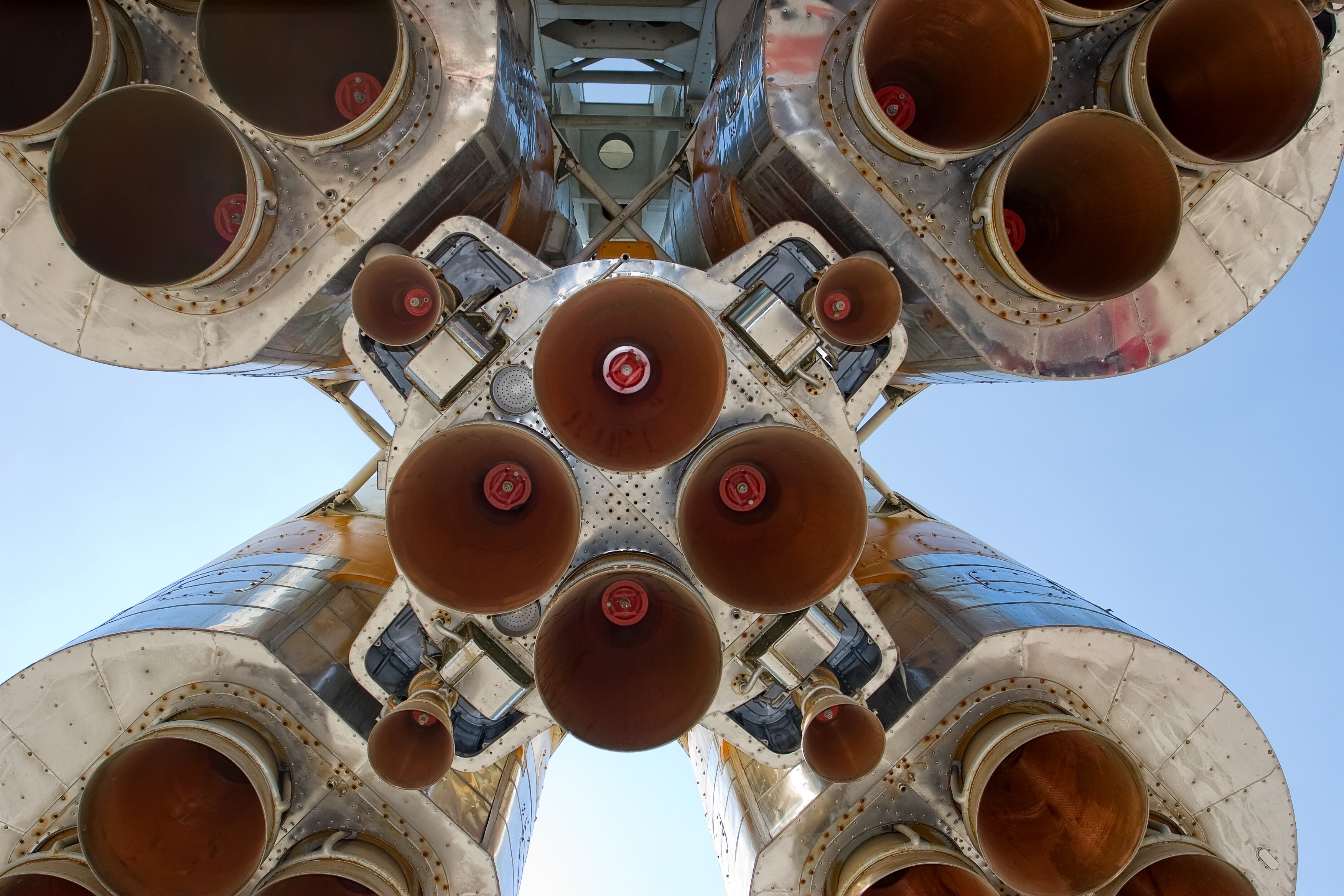 Hokku Designs Space Rocket Engine - Wrapped Canvas Photograph | Wayfair