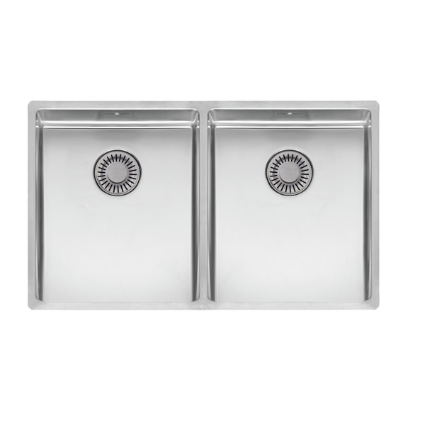 Reginox New York Double Inset Kitchen Sink | Wayfair.co.uk