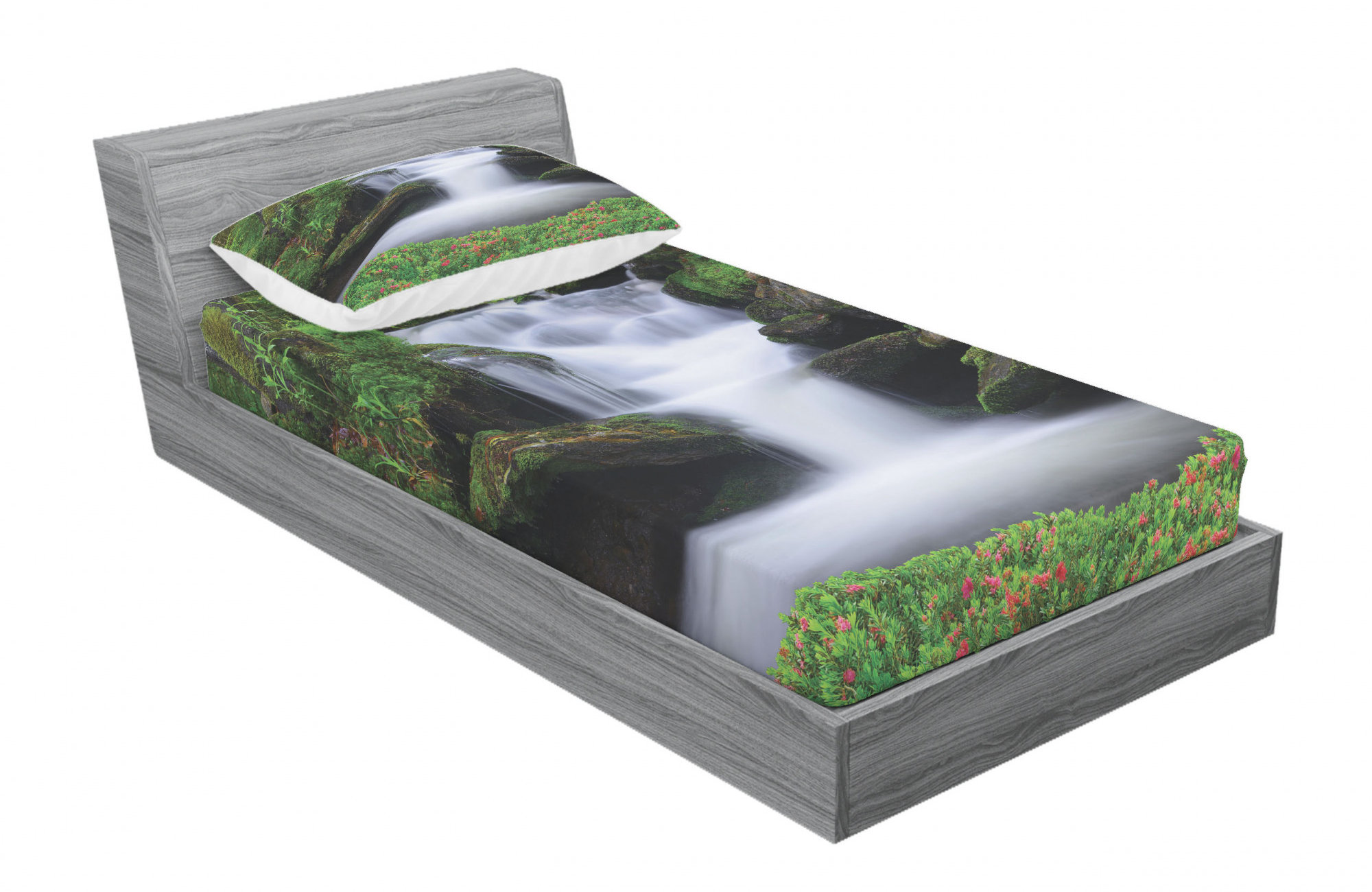 Ambesonne Waterfall Sheet Set | Wayfair