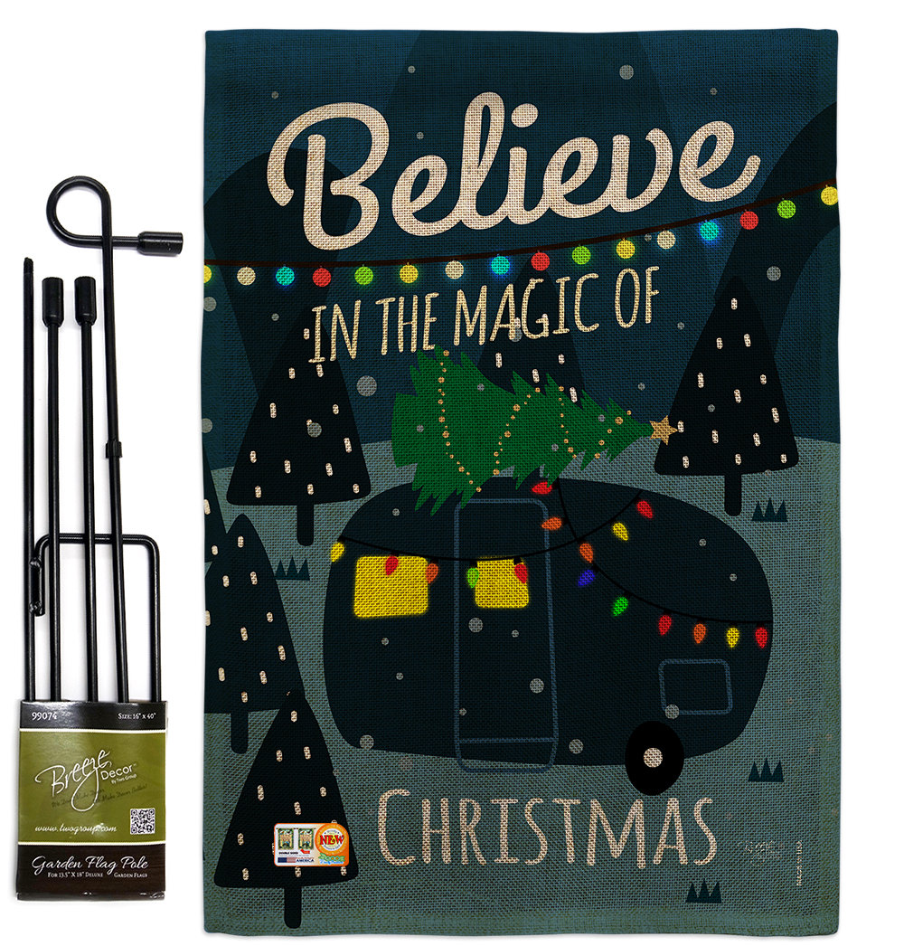 Breeze Decor Believe the Magic Trailer Winter Christmas Impressions 2 ...