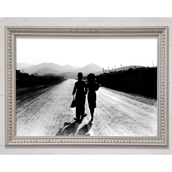 Ebern Designs Charlie Chaplin The Long Walk Home - Single Picture Frame ...