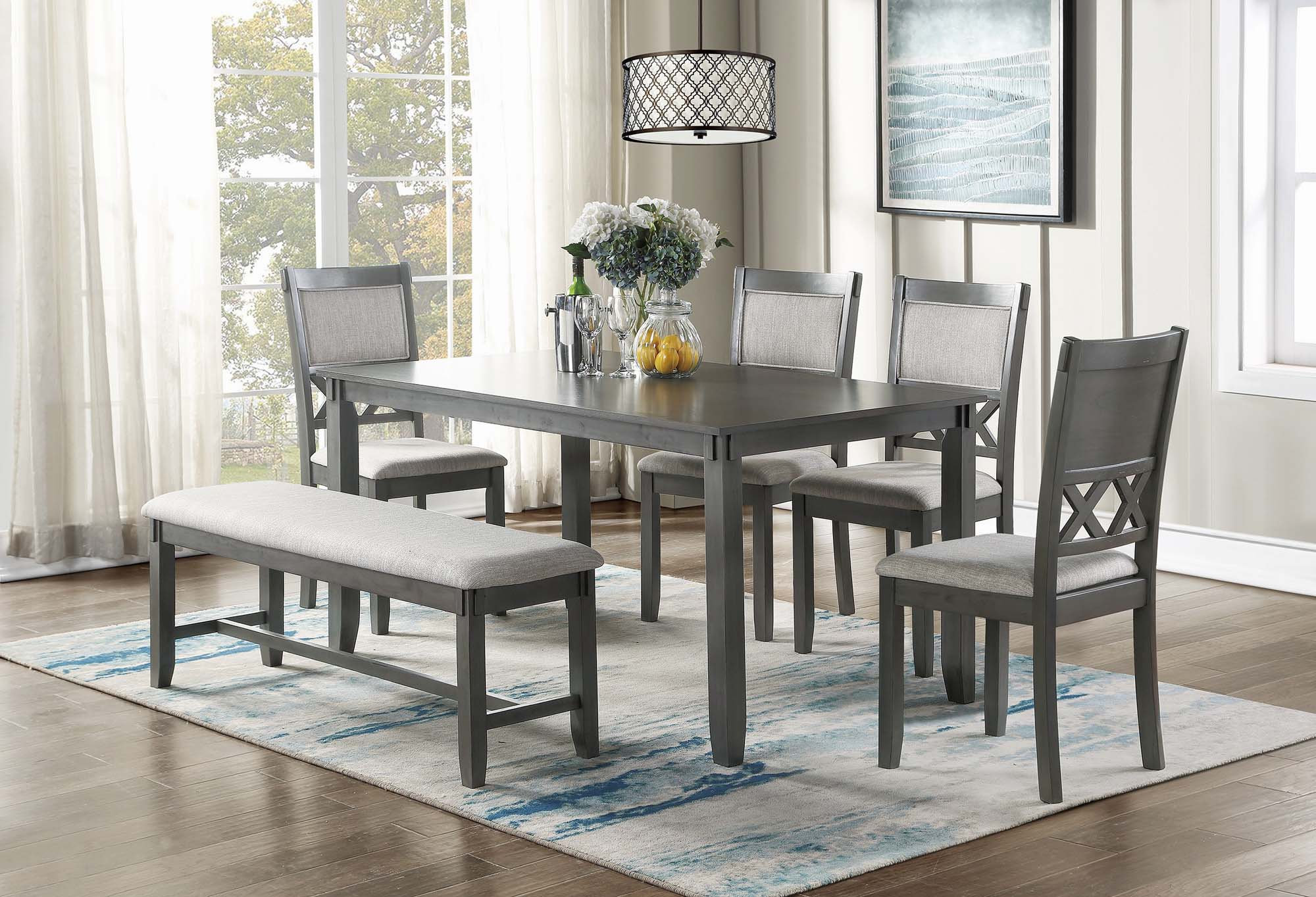 Red Barrel Studio® Steffano Rectangular 36'' L x 60'' W Dining Set ...