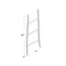 Millwood Pines Wood White Washed 39" Blanket Ladder & Reviews | Wayfair