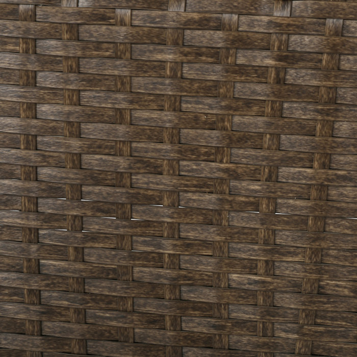 Beachcrest Home Beom Modern Outdoor Wicker Swivel Patio Chair with ...