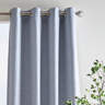 Martha Stewart Rivington Jacquard Room Darkening Lined Grommet Curtain ...