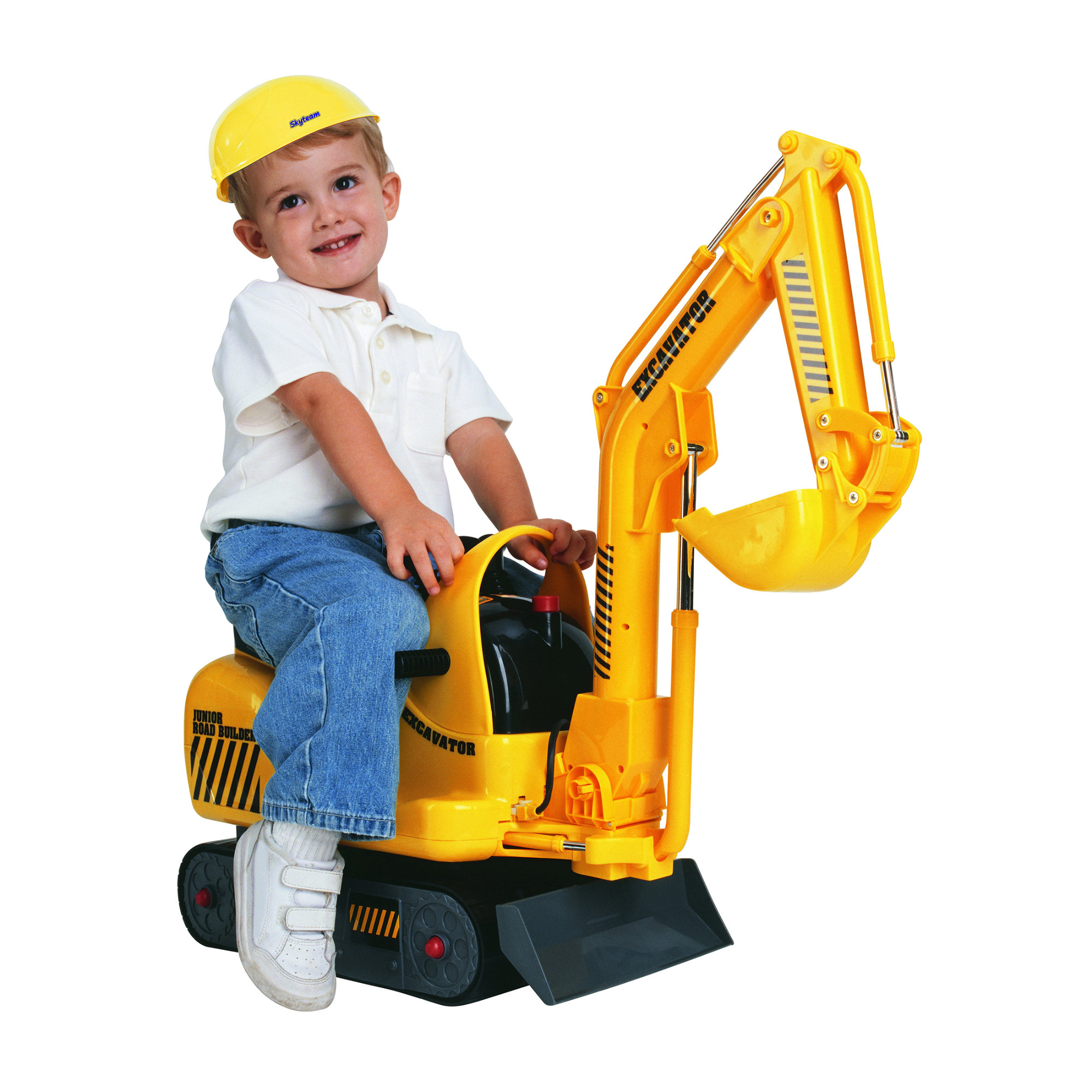 Skyteam Technology Micro Construction Excavator Ride-on Toy | Wayfair