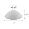 Aspen Creative Corporation 15" Glass Indoor Lighting Shade | Wayfair