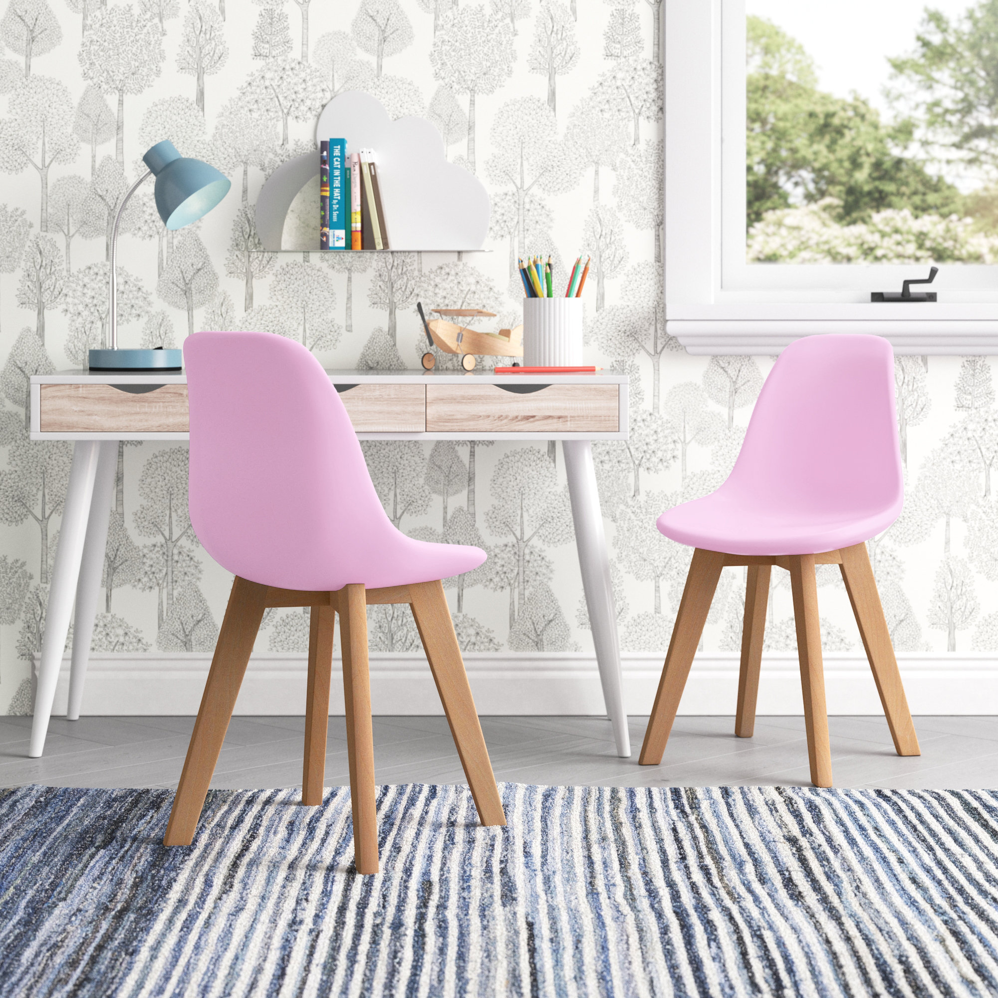 Mack & Milo™ Adaline Kids 11.75'' Desk Or Activity Chair Chair and ...