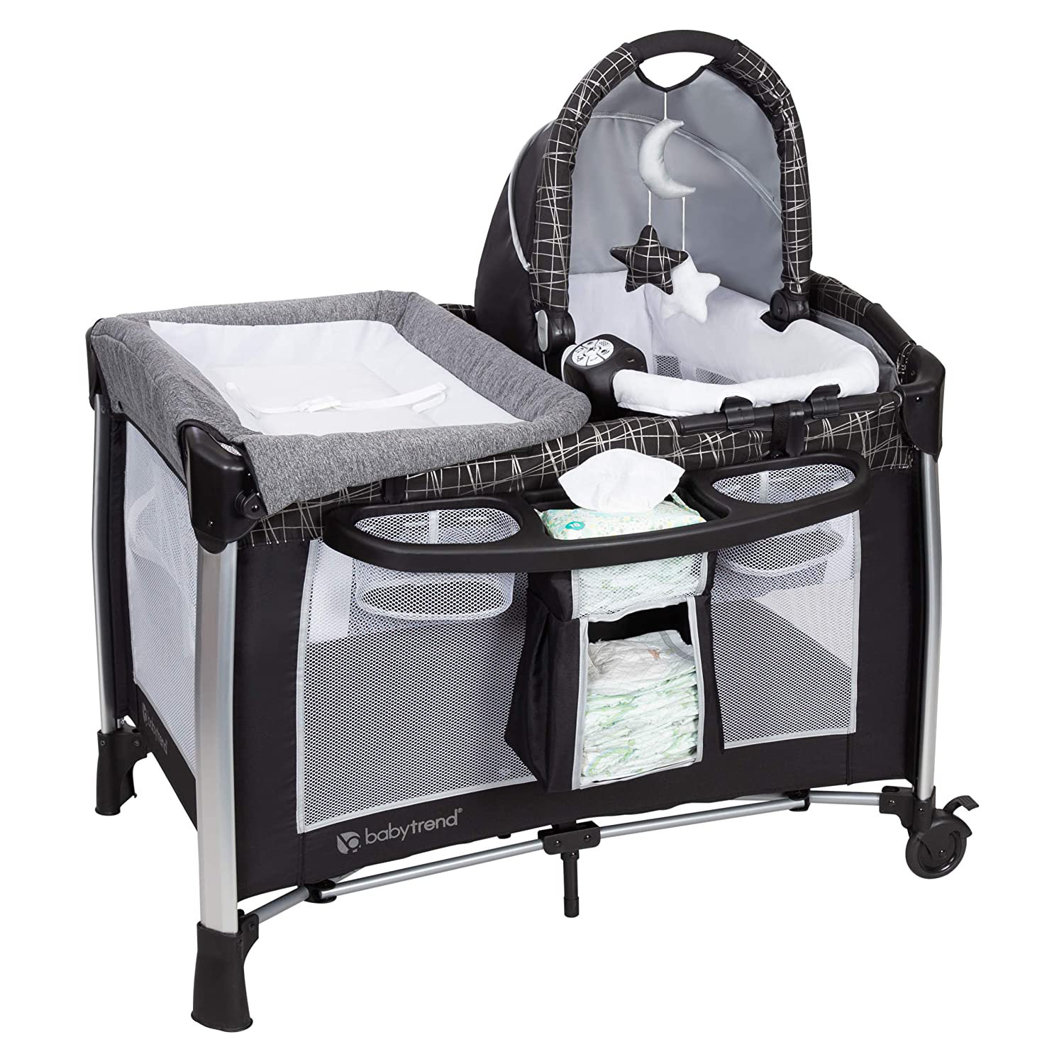 Baby Trend Bedside Crib with Mattress & Reviews | Wayfair