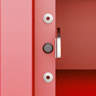 17 Stories 1 Door Tall Single Metal Locker-Retro Style Storage Cabinet ...