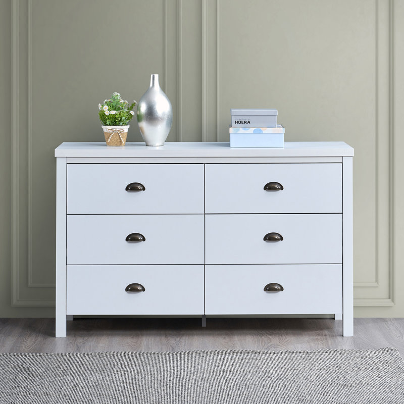 Gracie Oaks 6 Drawer Master Dresser | Wayfair