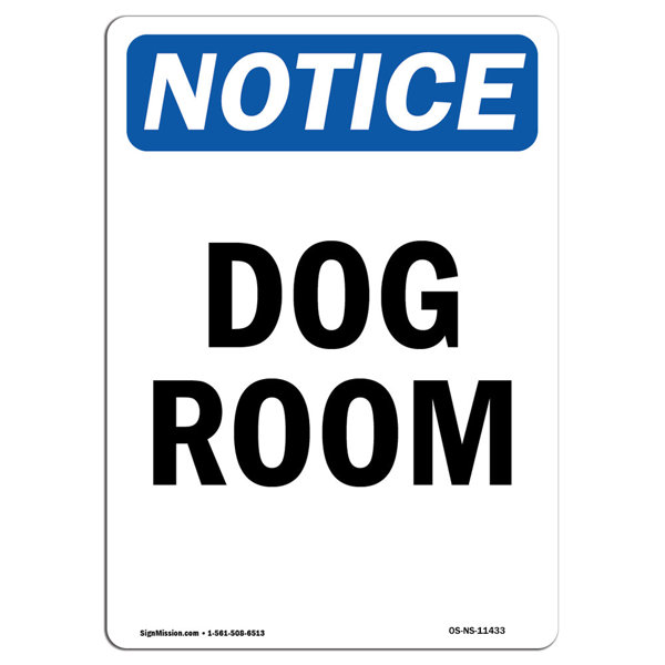 SignMission Dog Room Sign | Wayfair