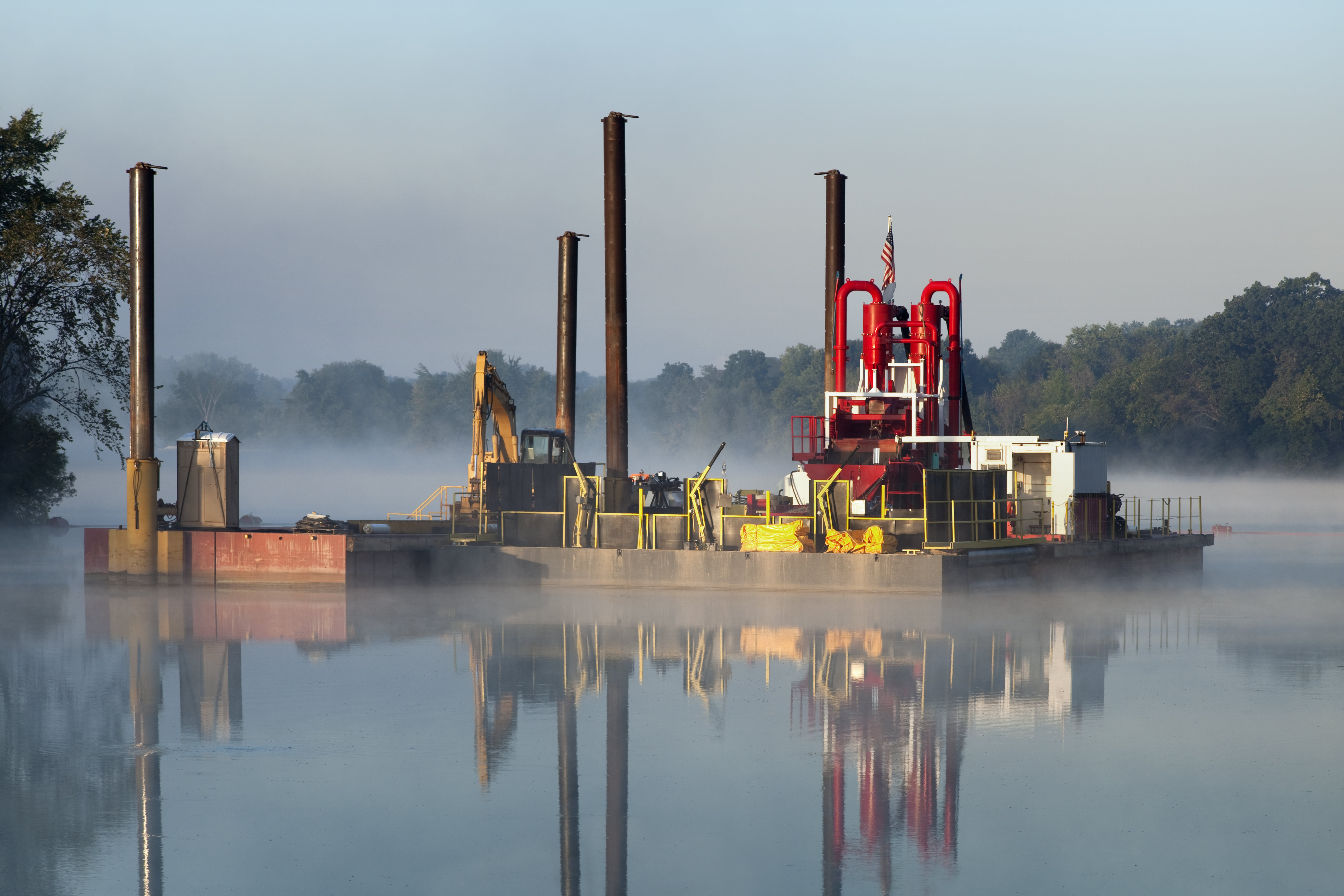 Latitude Run® River Dredging Barge by Jamesbrey | Wayfair