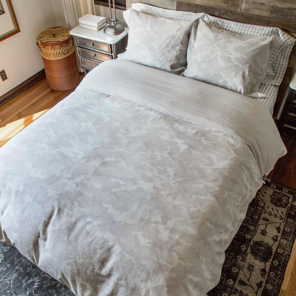 Thread Experiment Ensemble de housse de couette réversible beige et ...