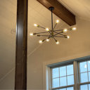 George Oliver Croner 12 - Light Dimmable Sputnik Modern Linear ...