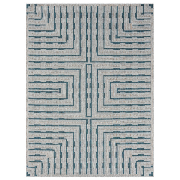 Wrought Studio Geometric Rug | Wayfair