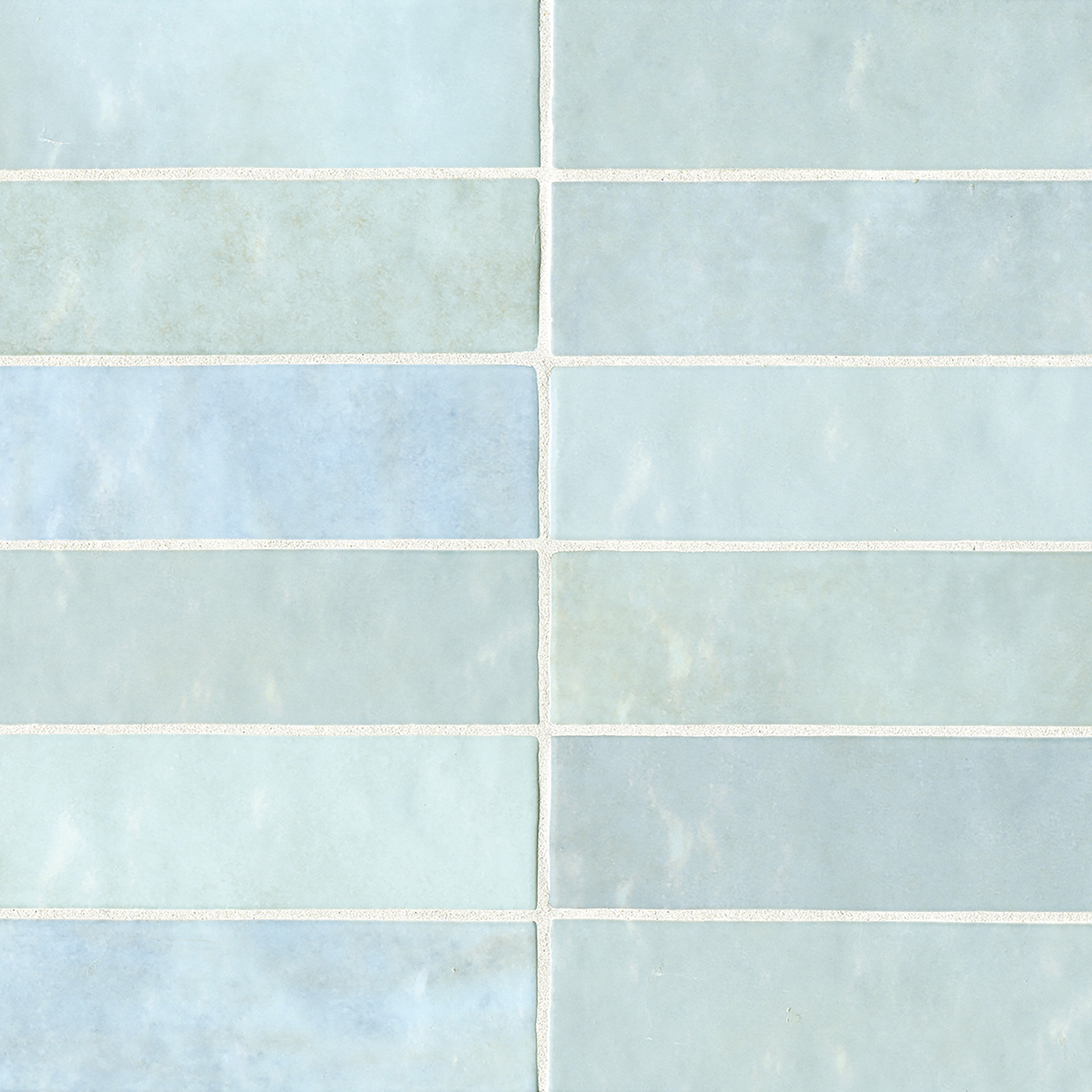 Bedrosians Cloe 2.5 in. x 8 in. Handmade-Look Ceramic Wall Glossy ...