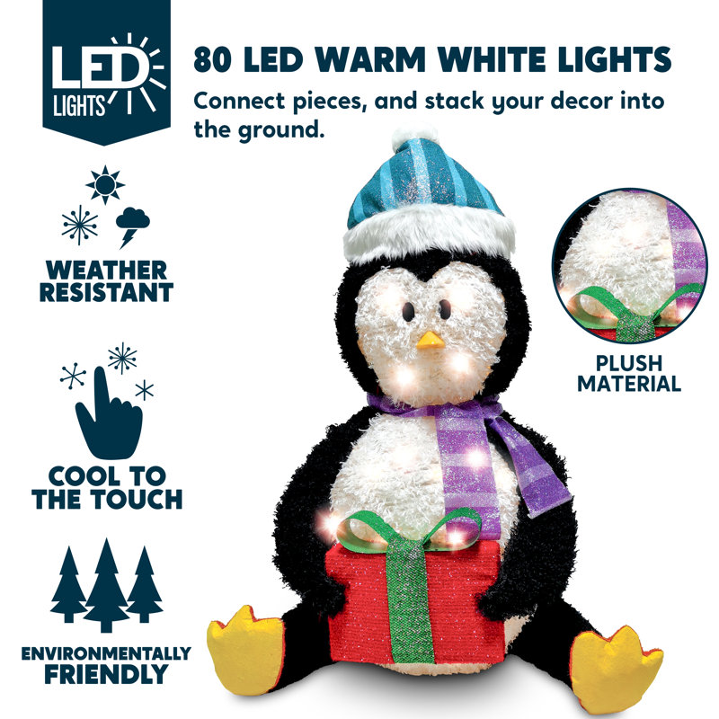 Joiedomi Collapsible Penguin Lighted Display | Wayfair