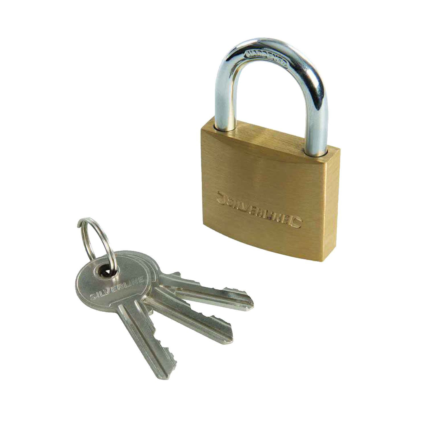 Silverline Brass Lock | Wayfair.co.uk