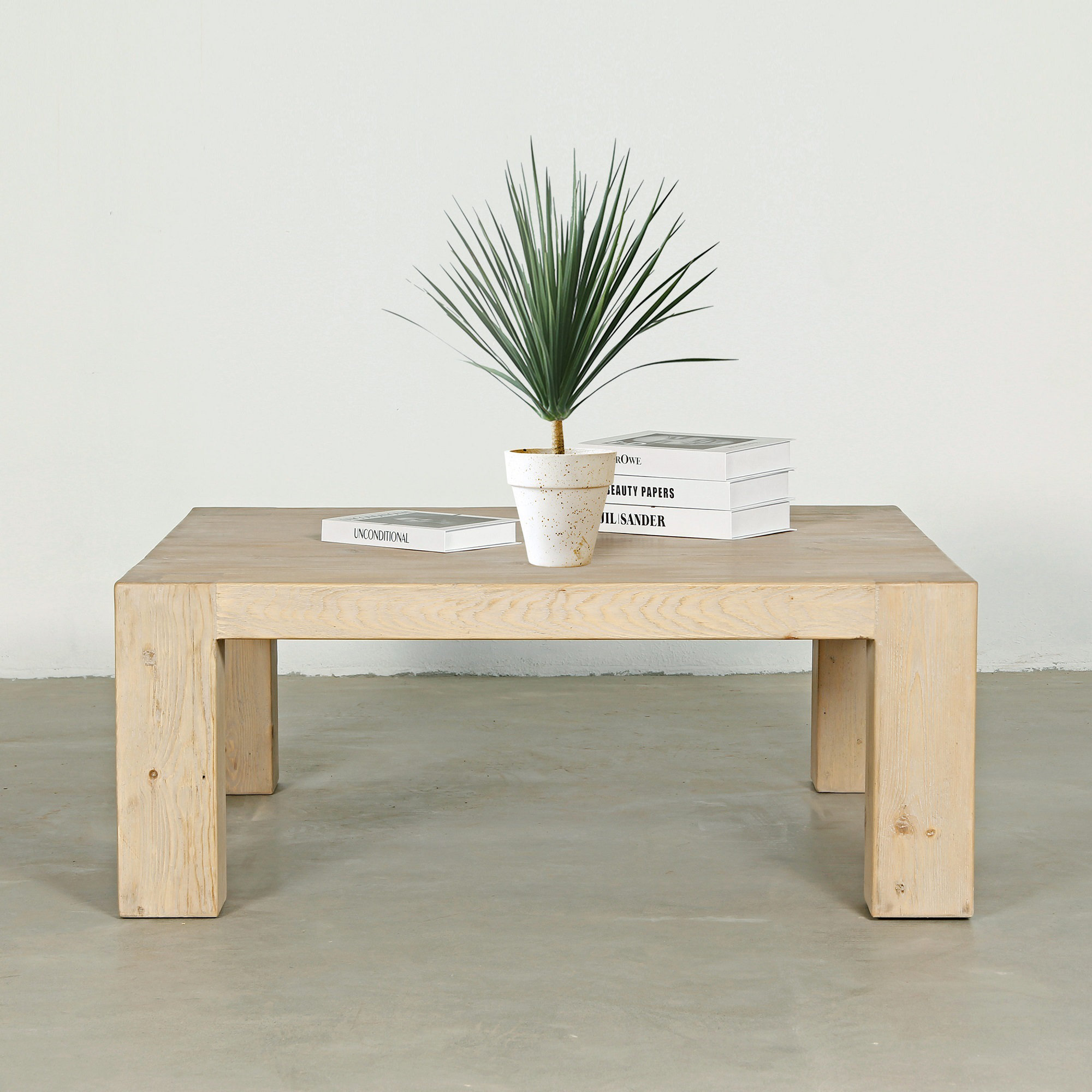 Lily's Living Solid Wood 4 Legs Coffee Table | Wayfair