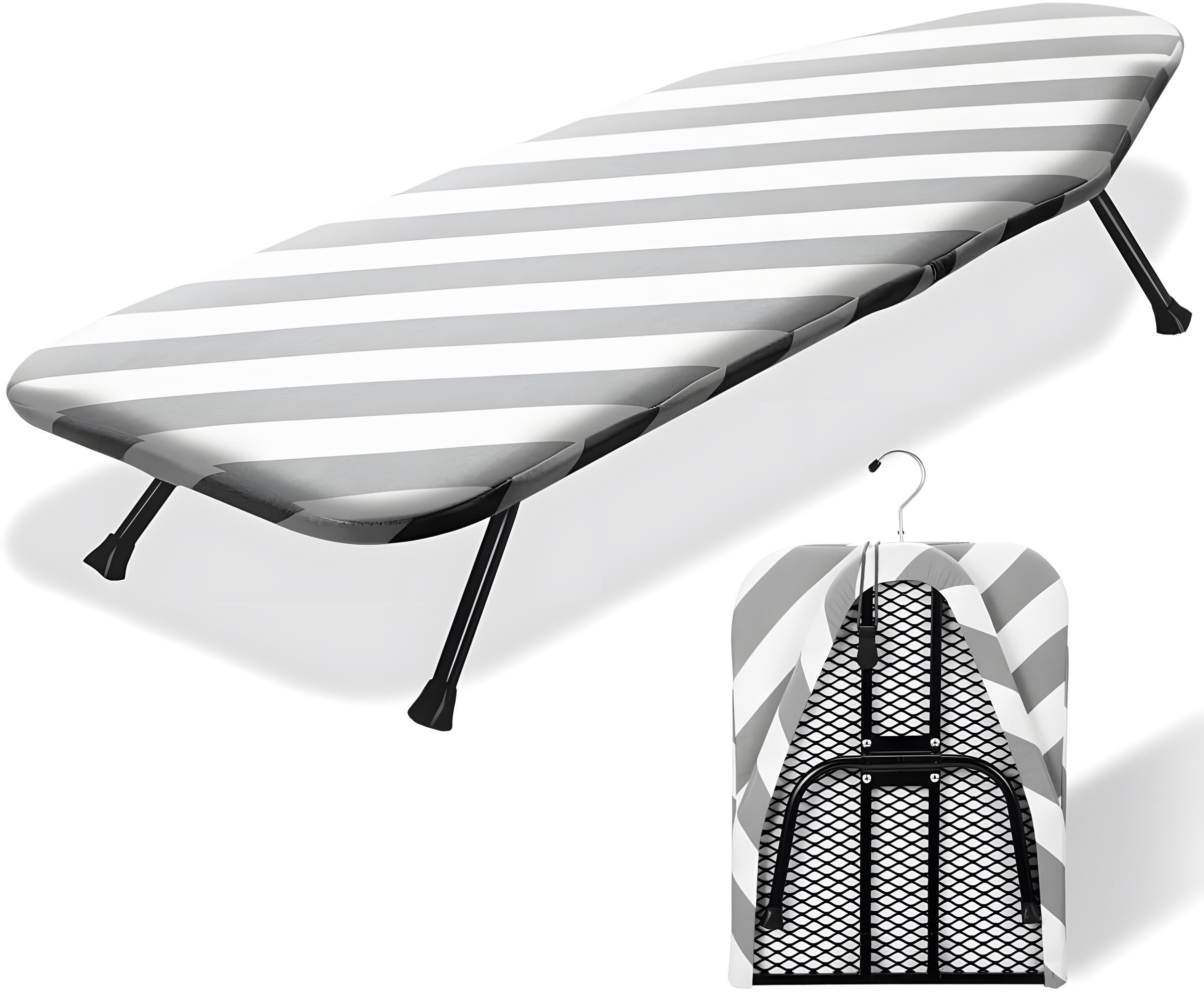 COAHAHA Compact Foldable Ironing Board - Space-Saving Design, Sturdy ...