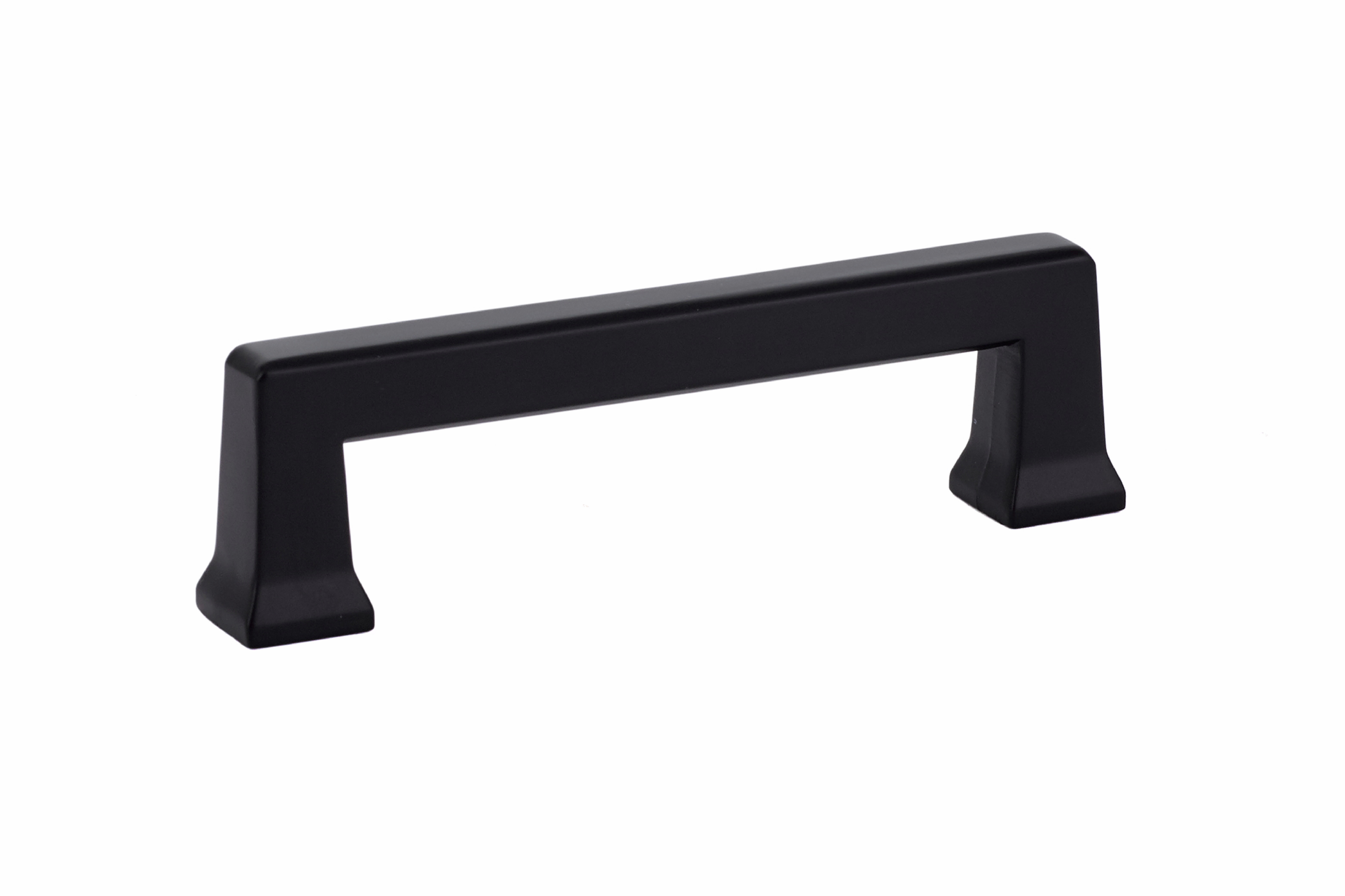 Emtek Alexander Cabinet Pull 3-1/2" Center-to-Center, Flat Black | Wayfair