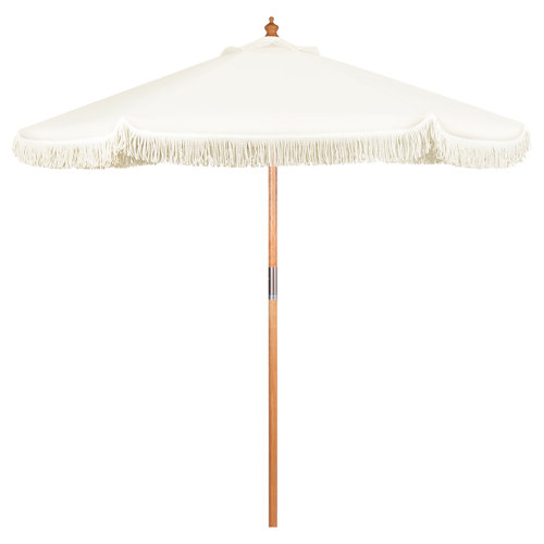 Happy Larry 220cm wooden parasol | Wayfair.co.uk