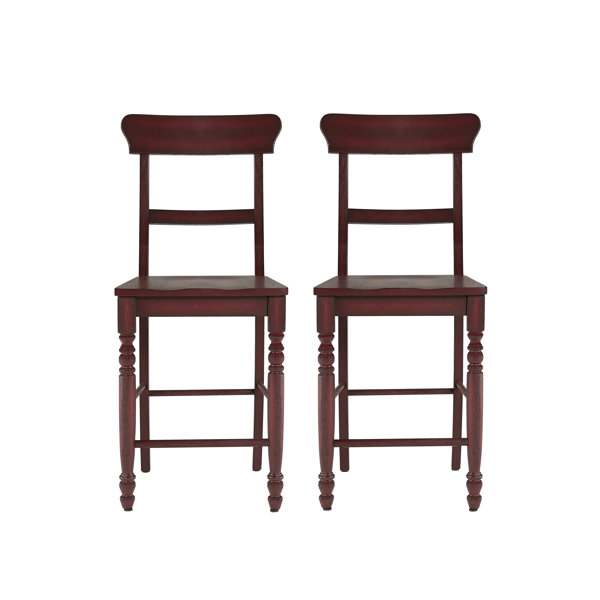 Alcott Hill® Calvie Ladder Back Counter Chair | Wayfair