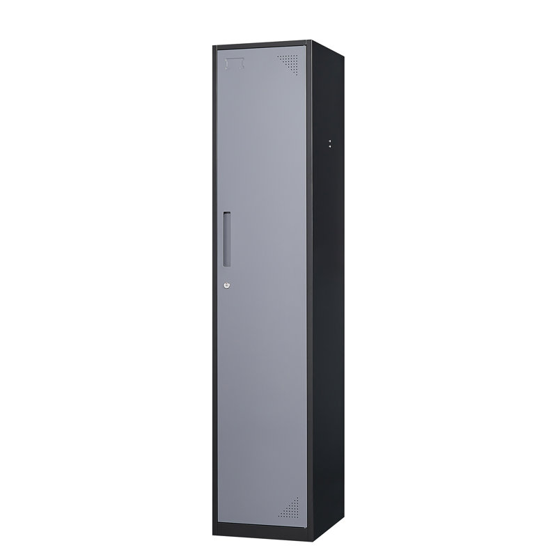 Dsarui 15 Inch Wide Storage Lockers Cabinet With 1 Door And Keys For ...