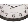 Winston Porter Clocks, 30" Round, Large Oversized, Wall Clock, Brown ...