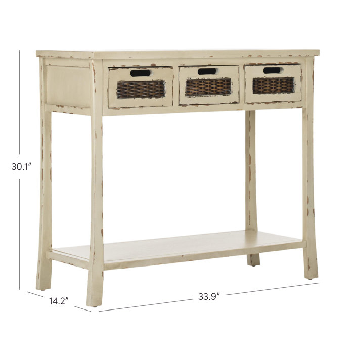 August Grove® 34" Solid Wood Console Table & Reviews | Wayfair