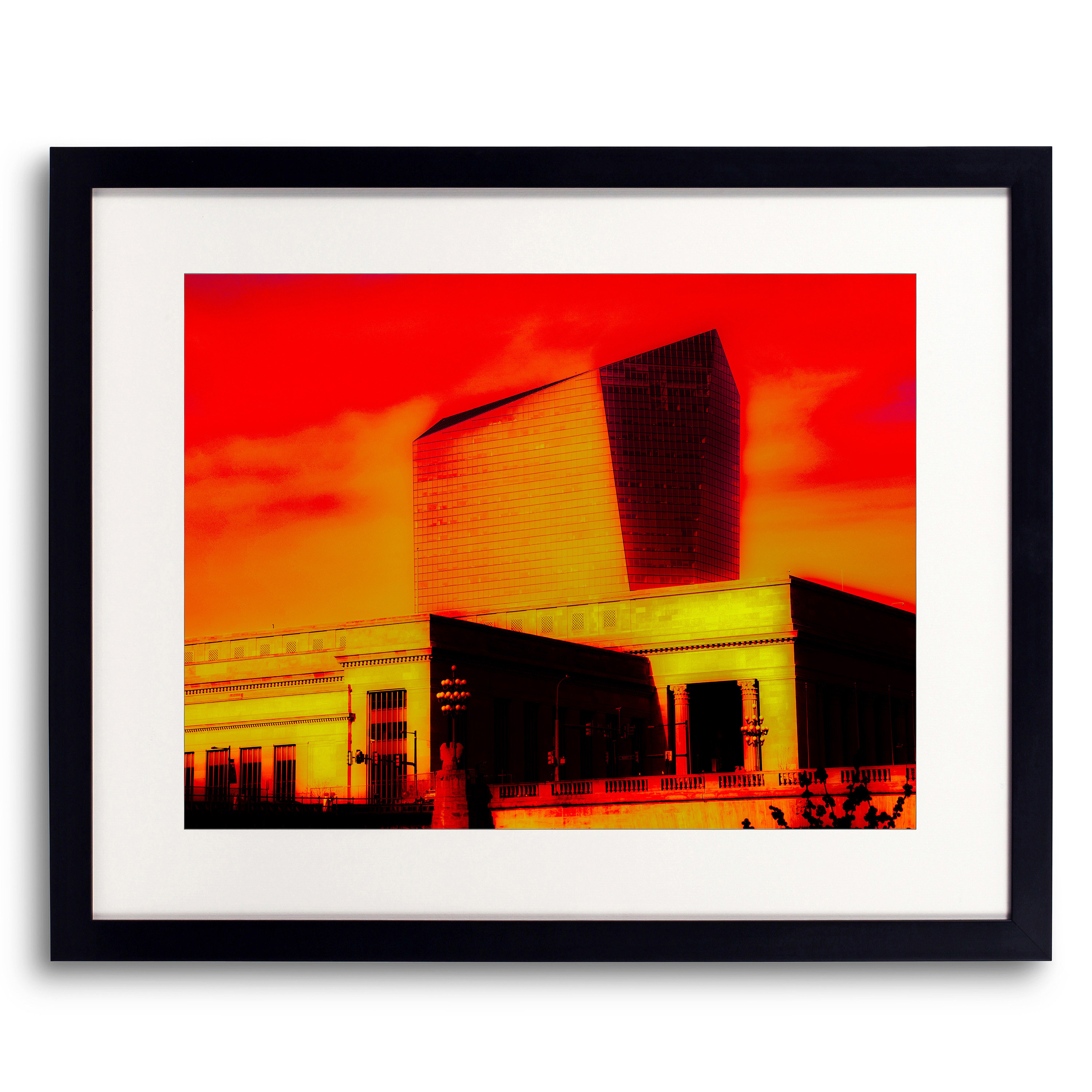 Made & Curated I Dream in Orange by Kevin Quinn, Framed Fine Art on ...