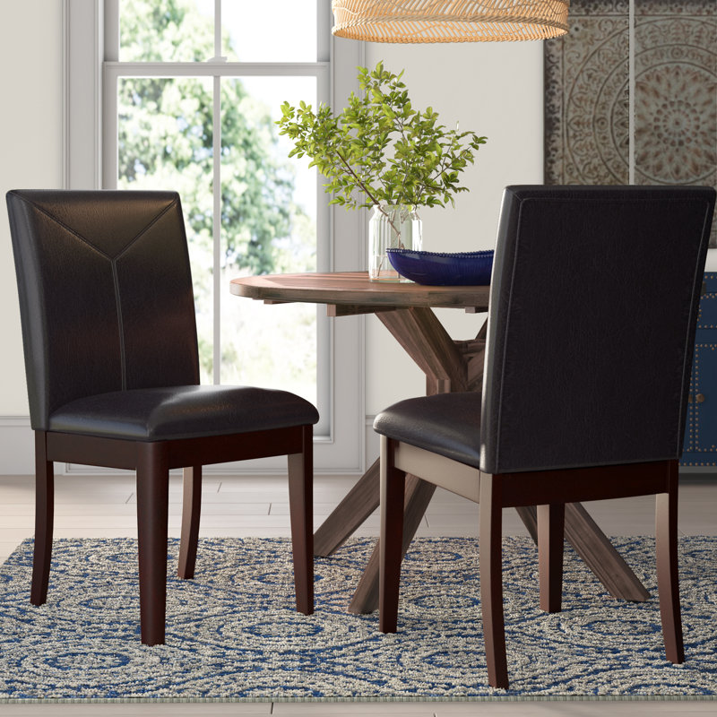 Hokku Designs Solid Back Dining Chair | Wayfair