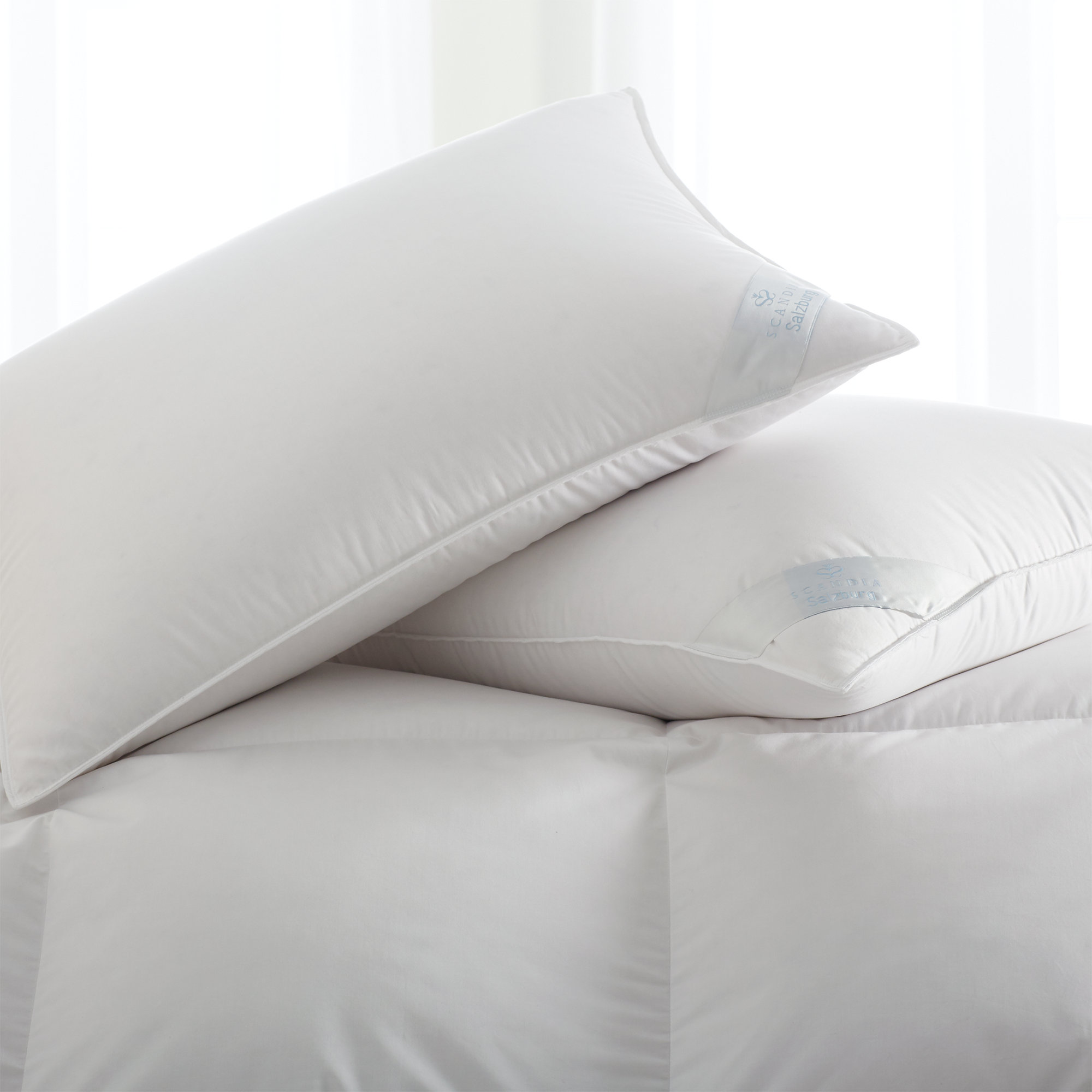 Scandia Home Salzburg Soft Down Sleep Support Pillow | Wayfair