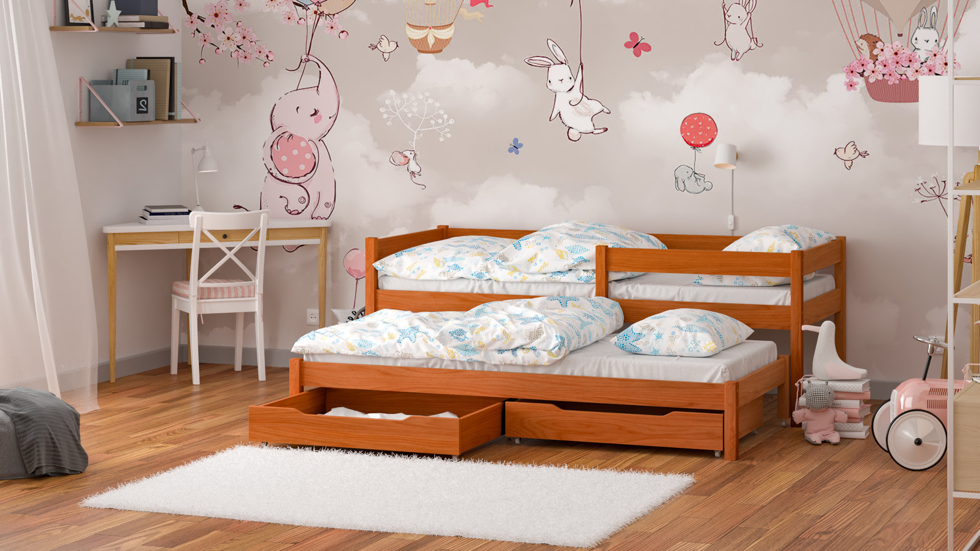 Harriet Bee Shoreview Small Single (2'6) 2 Drawer Bed Frame with ...