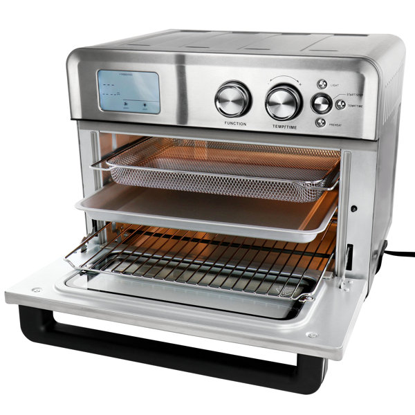 Mega Chef Multifunction Air Fryer Toaster Oven with 21 Presets ...
