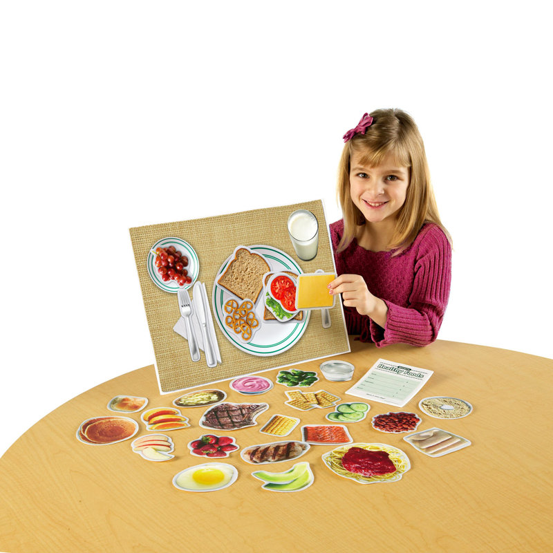 Learning Resources Pretend & Play Magnetic Healthy Foods Set | Wayfair
