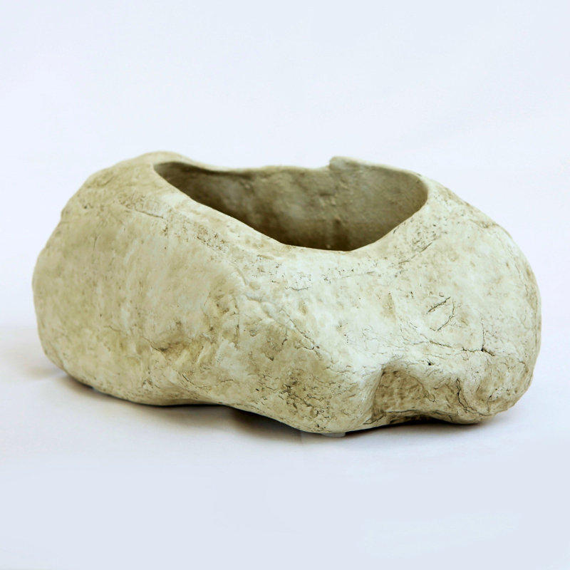 Dakota Fields Rock Shaped Planter | Wayfair