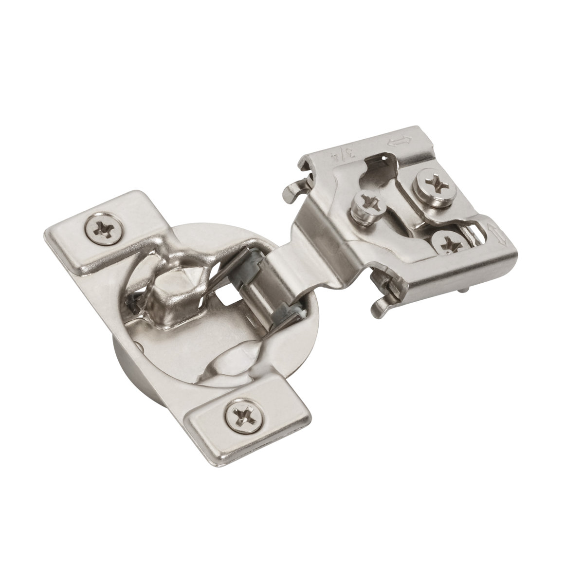 Amerock 3/4 inch (19mm) Overlay Face Frame Self Close Concealed Cabinet ...