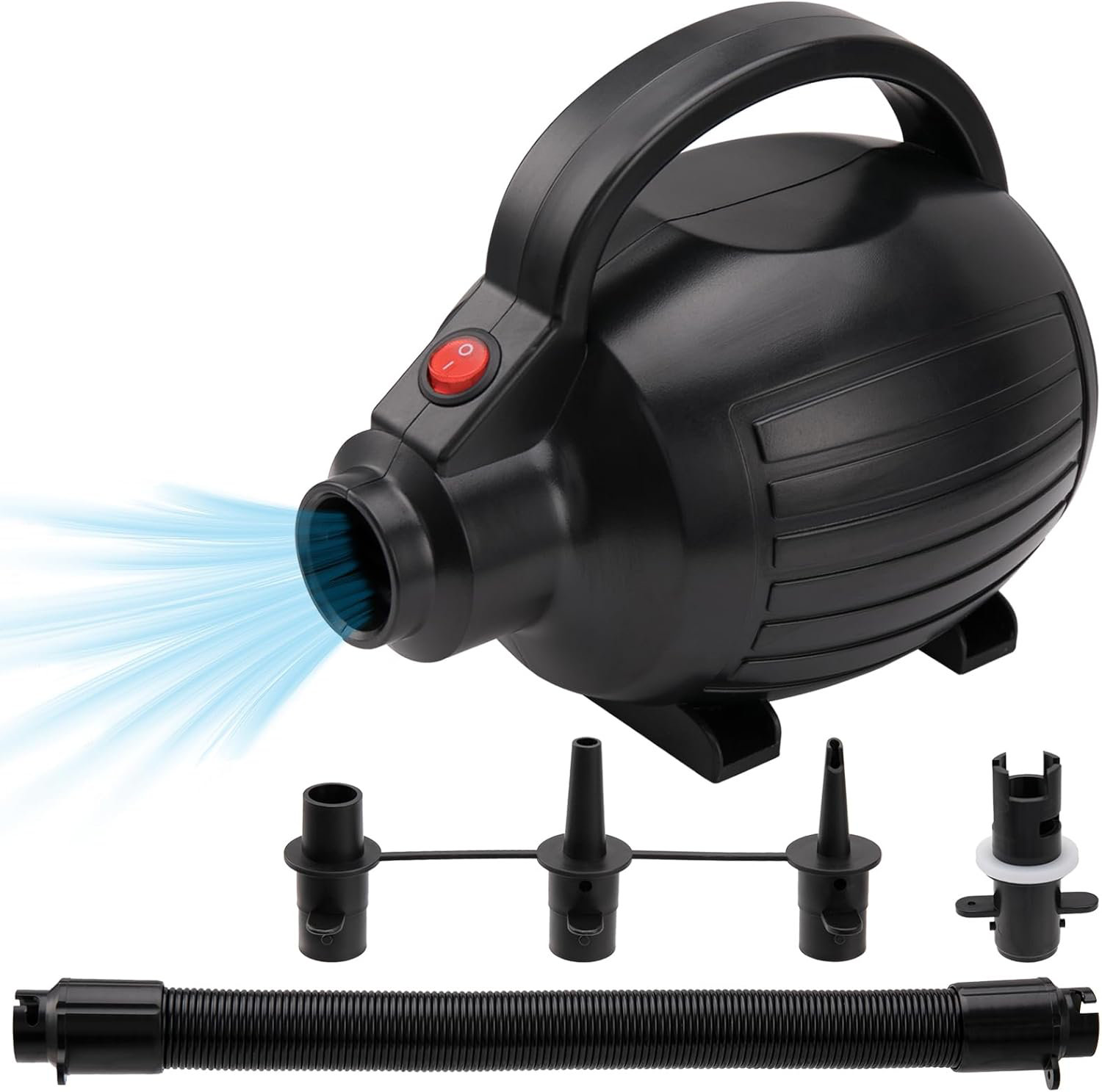 Zeki Shoggy Air Pump For Inflatable Mat, Electric Air Pump 600W With 4 ...